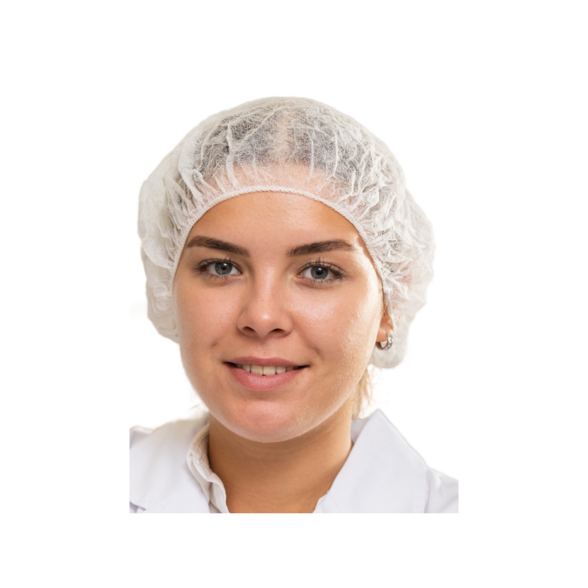 White 21" Spunbonded Polypropylene Bouffant Caps ~ WBQ21 – Prime ...